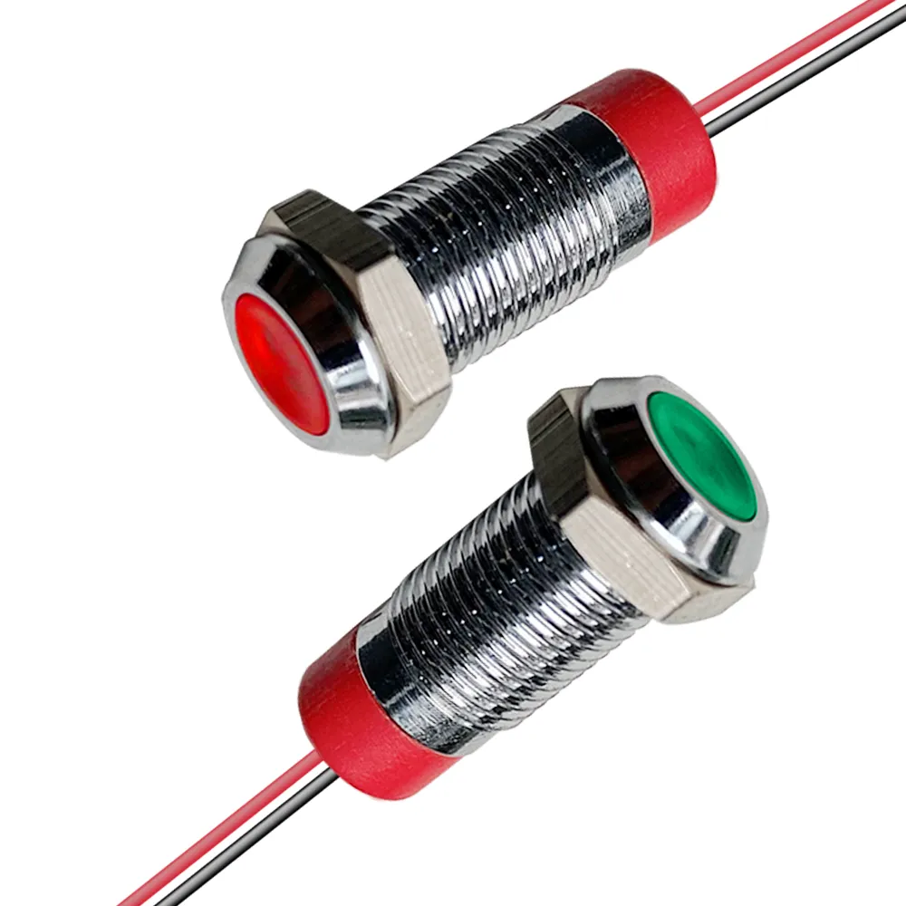 Waterproof IP67 Metal LED Warning Indicator Light, Signal Lamp Pilot ...