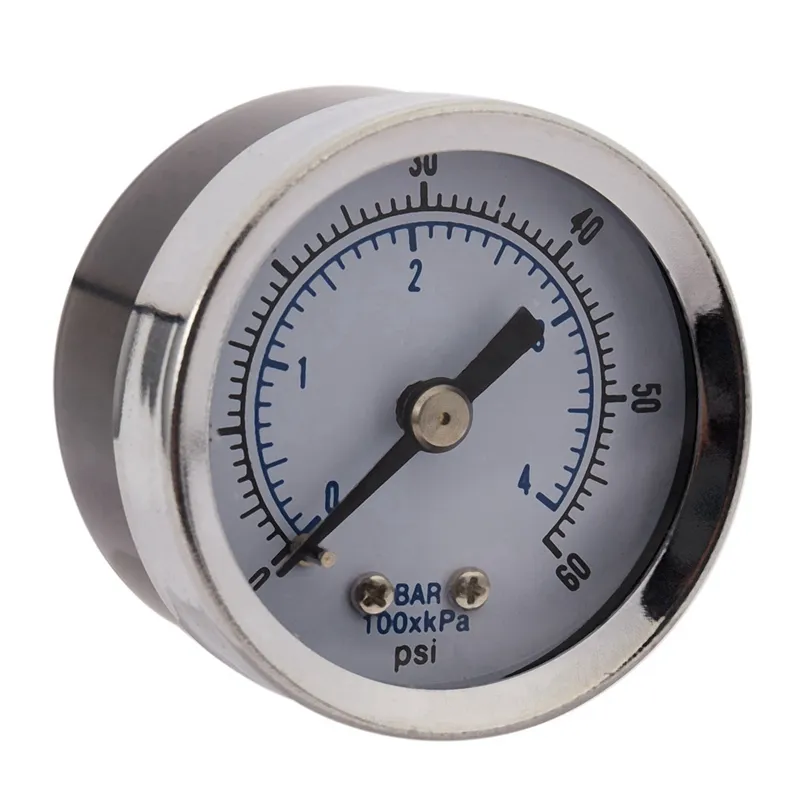 2-Pack Pressure Gauge 0-60 Psi, 1/8 NPT Mini Pressure Gauge, Air ...