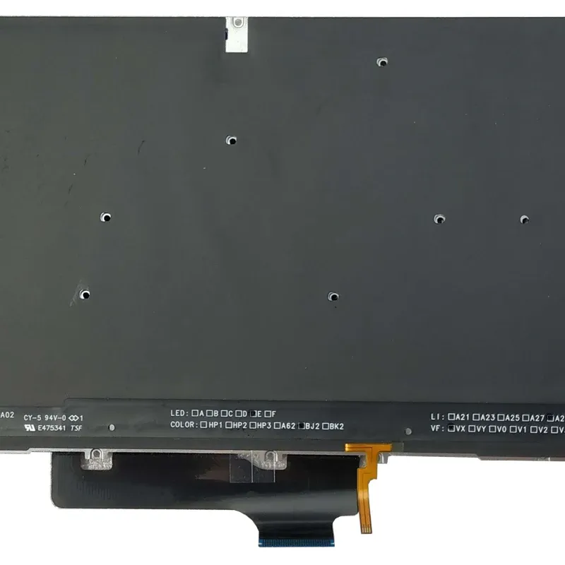 Backlit Laptop Keyboard Replacement For ASUS ZenBook UX431 Series US Layout With Russian Letters ...