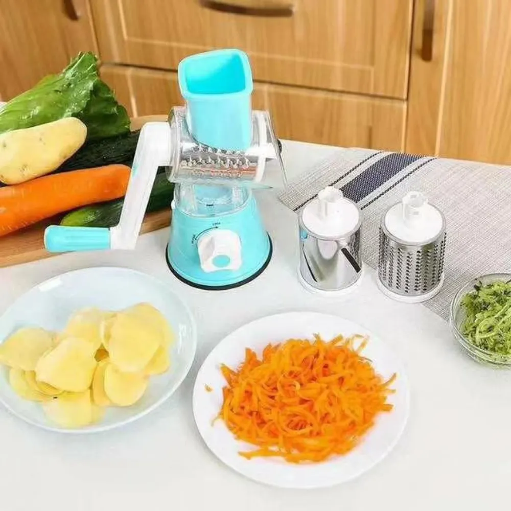 DHgate.com:Rotary Vegetable Slicer: 3-in-1 Stainless Steel ...