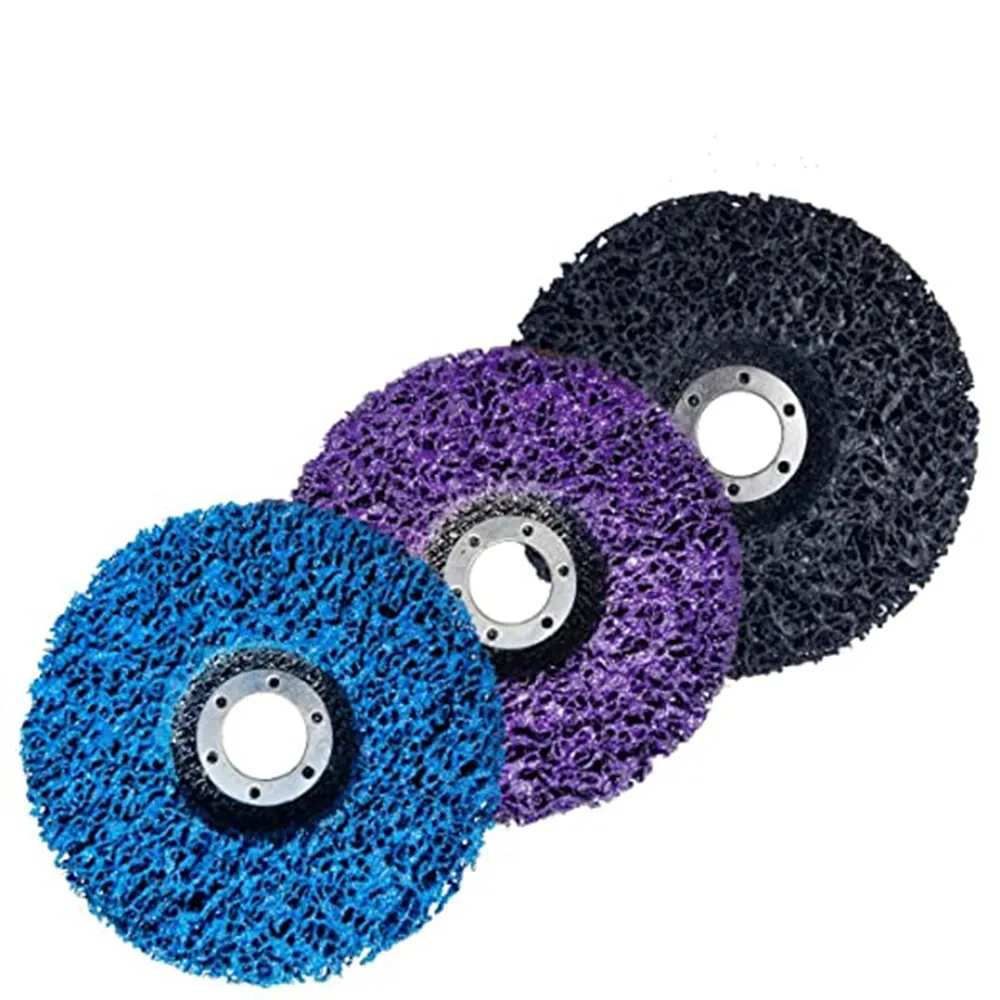 Abrasive Grinding Wheel Poly Strip Discs Rust Paint Removal, 100mm ...