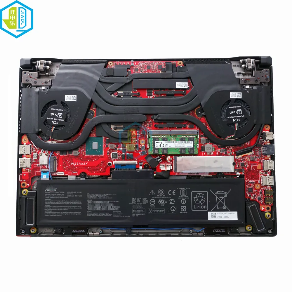 ROG Zephyrus M15 GU502 Premium Laptop Cooling Fan - Enhanced CPU GPU ...