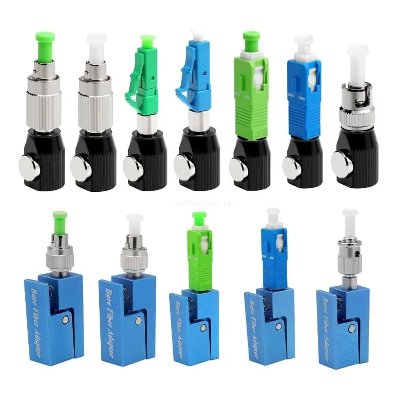 Optical Cable Splitter ST Coupler Circular Bare Fiber Adapter For ...
