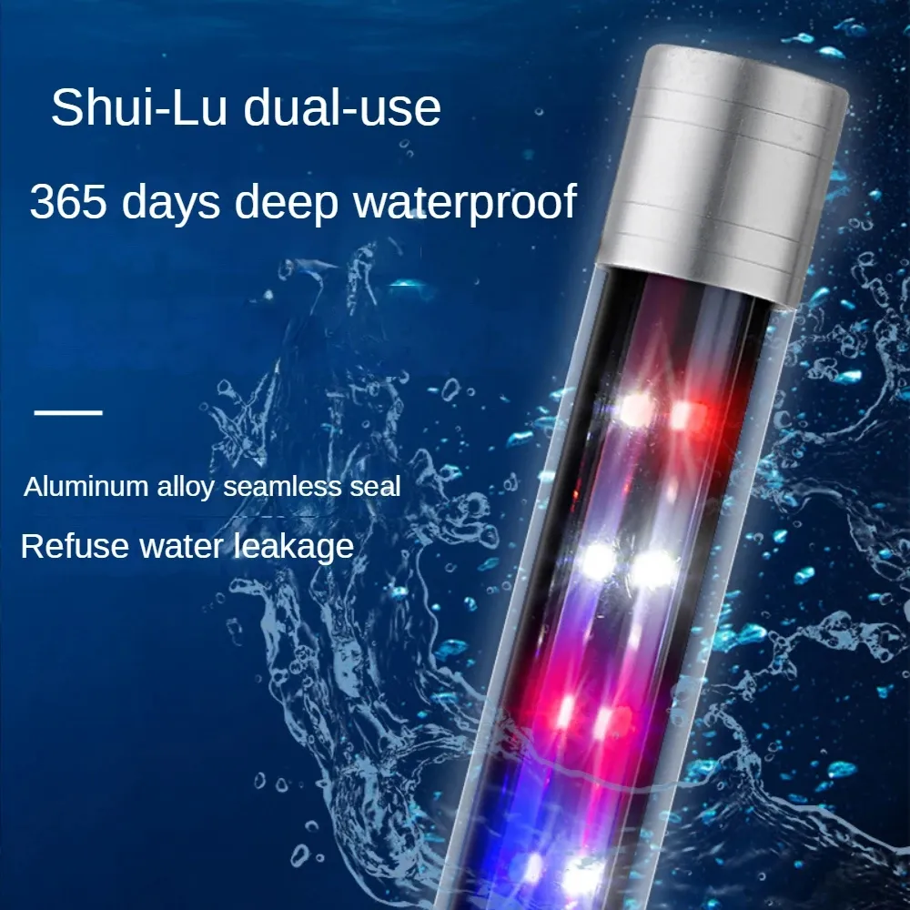 Submersible Full Spectrum LED Aquarium Light with RGB Modes for ...