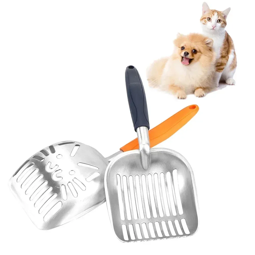 Cat Litter Shovel: Metal Scoop for Cleaning Cat Sand and Dog/Cat Feces ...