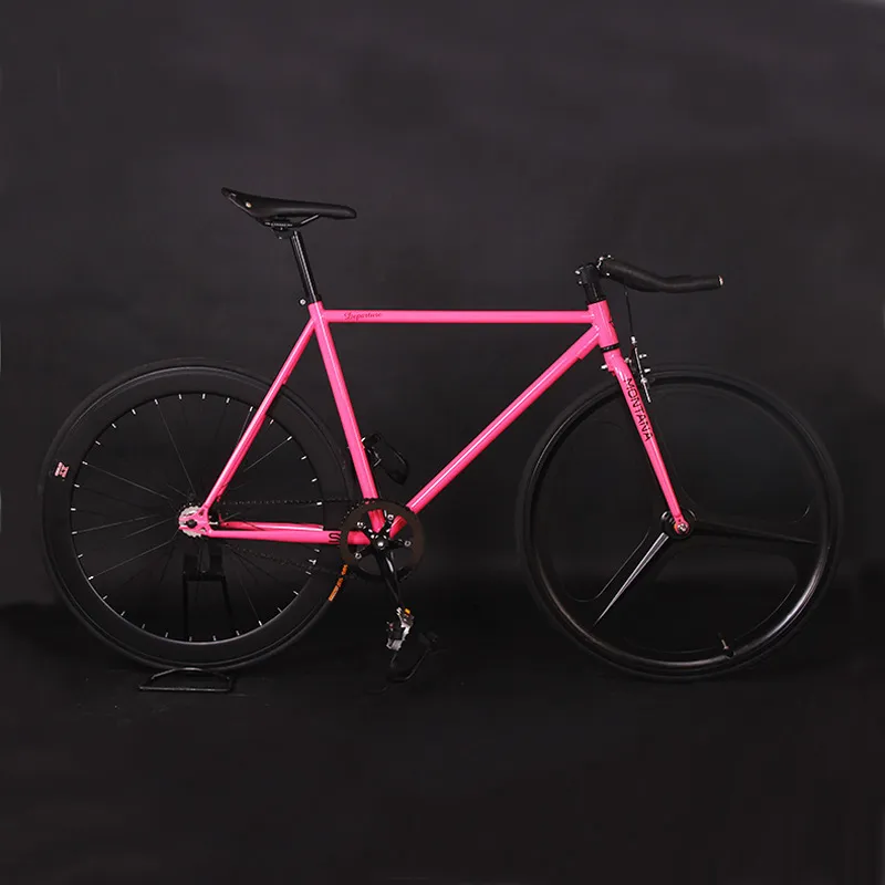 Brand 700c Fixie Bikes Steel Frame Single Speed City Bicycles 48/52 ...
