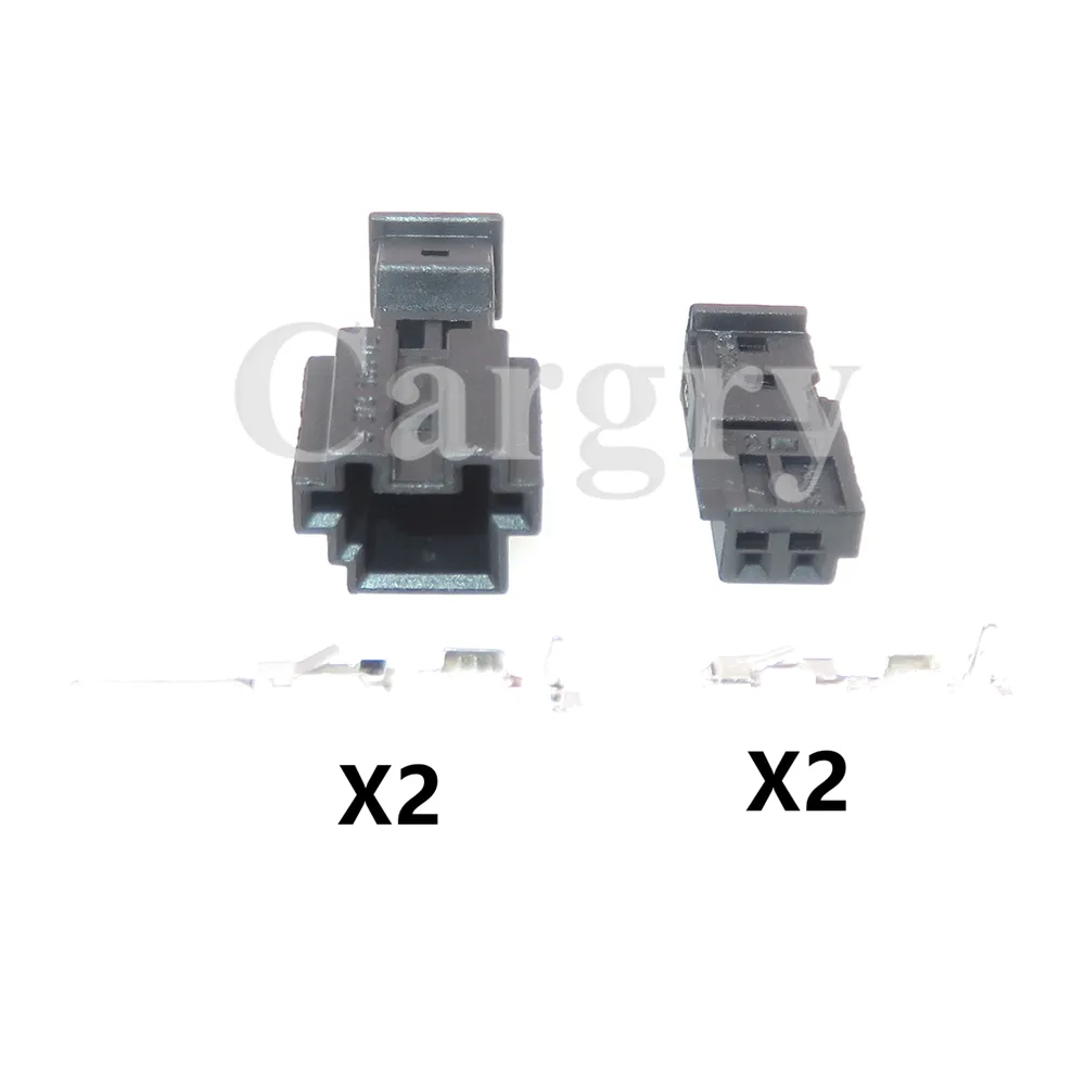 of 2 Black Car Starter Tweeter Speaker Wiring Terminal Sockets For BMW ...