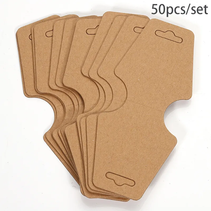 DHgate.com:Kraft 50Pcs Paper Tags for Jewelry Necklace Bracelet ...