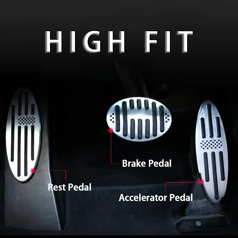 Premium Auto Footrest Pedal Covers for Mini Models - F56, R50, R52, R53 ...