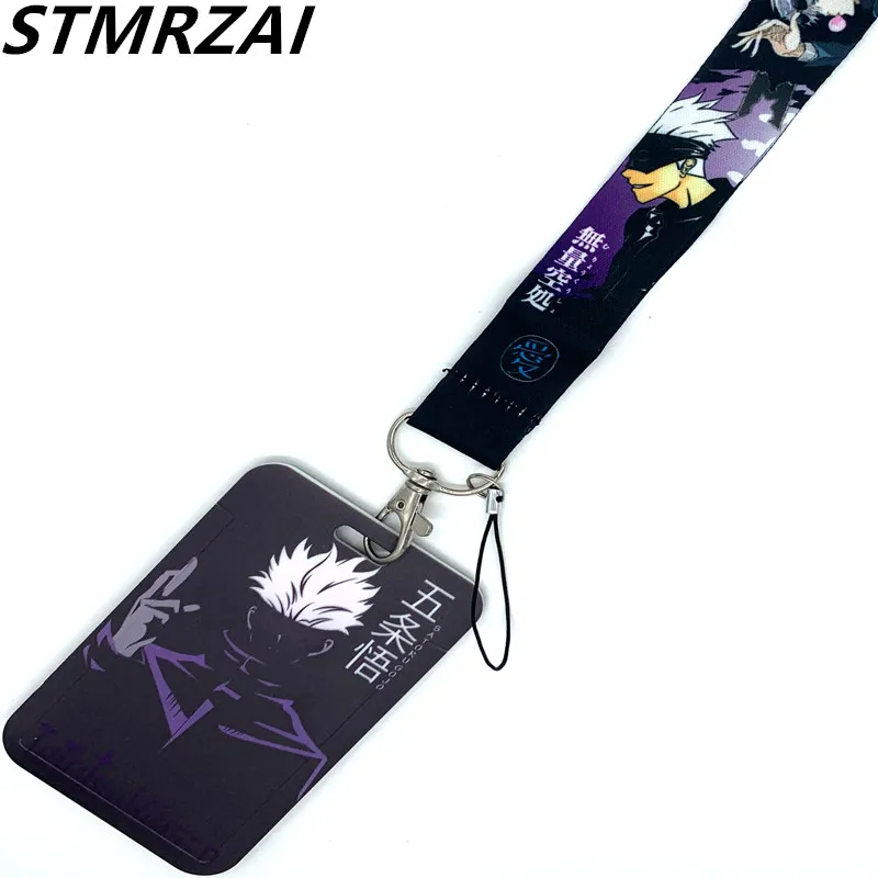 Jujutsu Kaisen Gojo Satoru naruto keychain Lanyard - Anime Neck Strap ...
