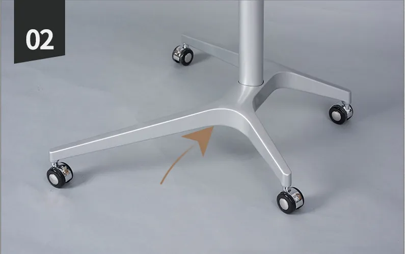Foldable Hydraulic Pneumatic Mobile Computer Desk with Lifting Table ...