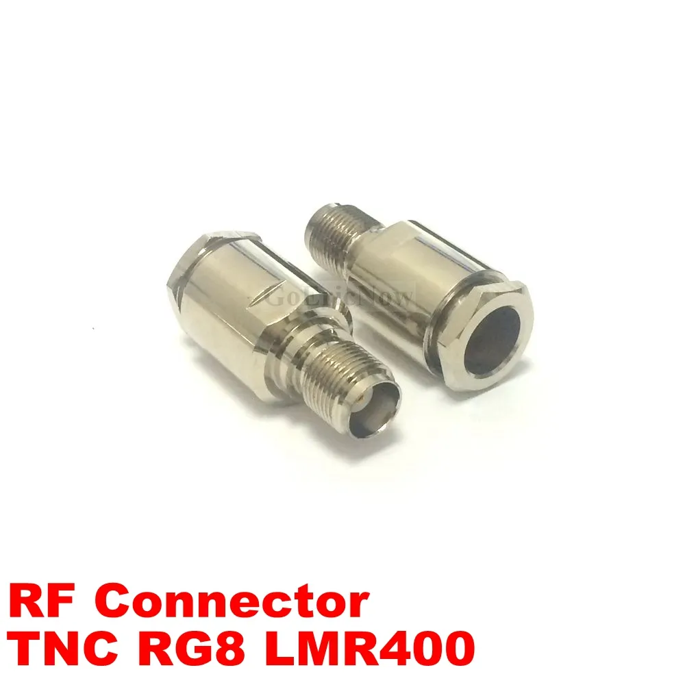 5-Pack TNC Male & Female RF Coaxial Connectors for RG8/50-7/LMR400 ...