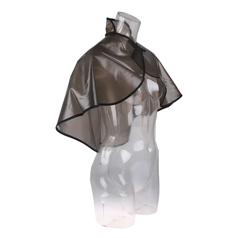 DHgate.com:High-Grade Matte PVC Hair Cutting Cape - Professional Barber ...