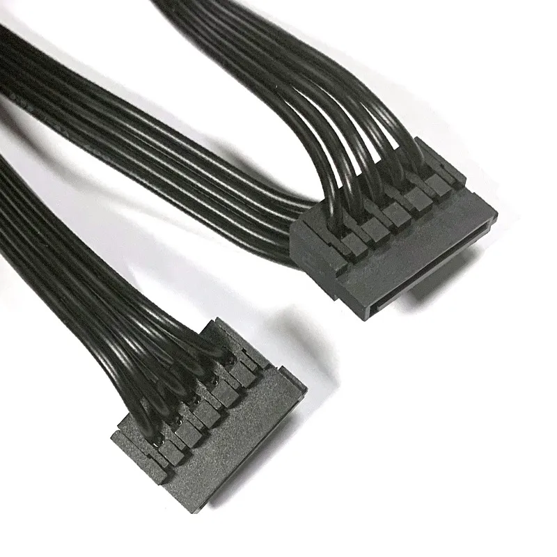 Molex To SATA Power Splitter Cable 4 Pin IDE To 5 SATA 15 Pin Hard ...
