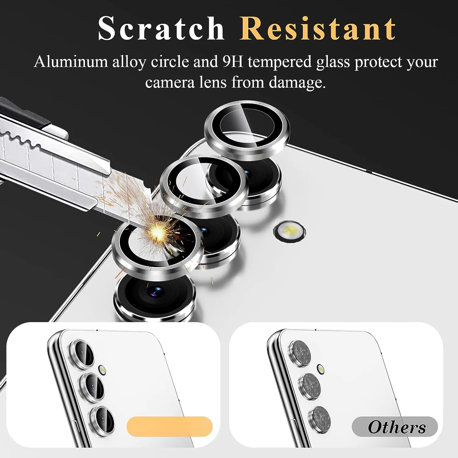 Ultra-Clear Camera Lens Protector for Samsung Phones - Compatible ...