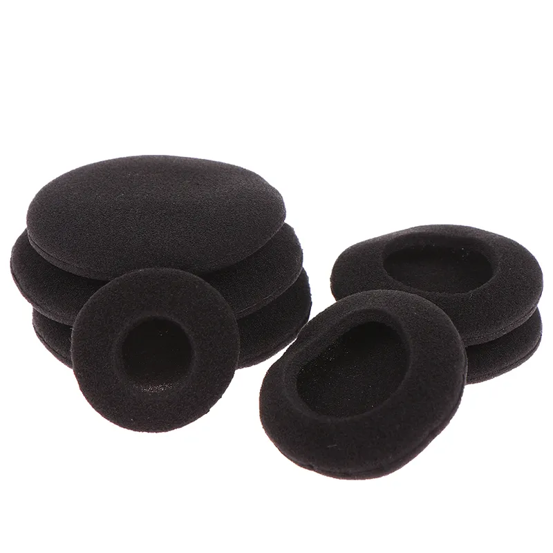 Thick Foam Earpads Cushions Ear Pads 3.5/4.5/5.5/6cm for Earhook Round ...