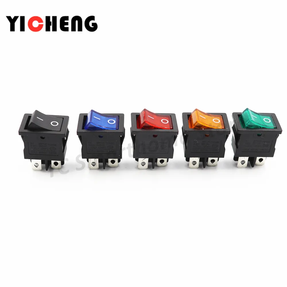 DHgate.com:5-Pack KCD1-104 4-Pin Boat Rocker Power Switch with ...