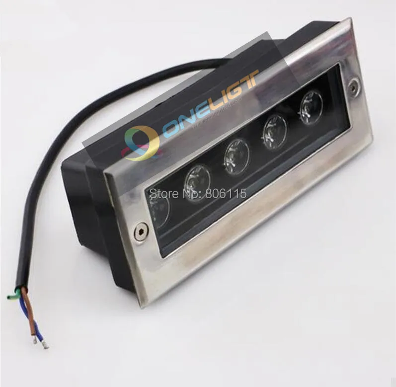 DHgate.com:Waterproof IP65 LED Inground Lights (6-Pack), 5x2W 10W AC/DC ...