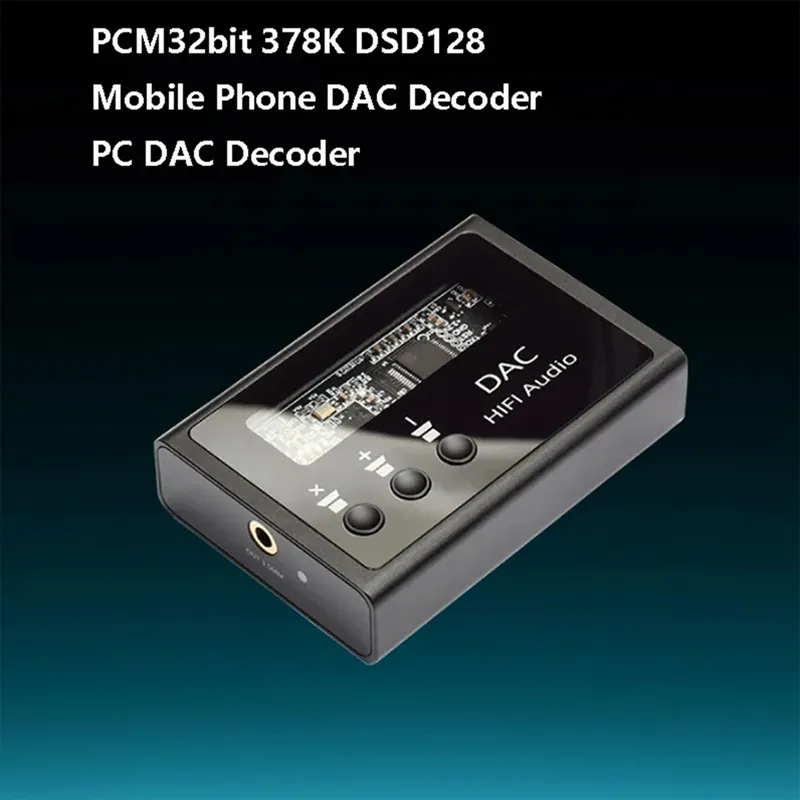 HIFI MAX97220USB Mobile Phone DAC Sound Card Asynchronous ES9018 ...
