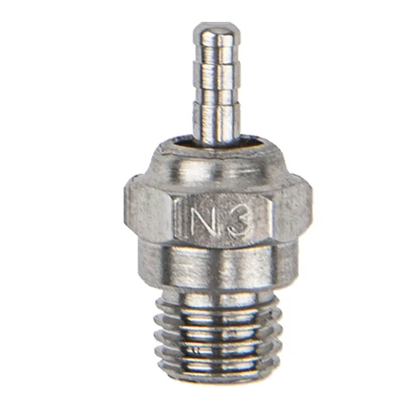 Full Metal RC Car Engine Model Kit: N3 Glow Plug for Nitro Truck Hot ...