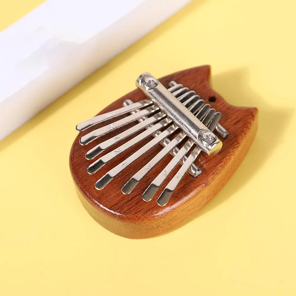 2024 NewMini Kalimba 17 Keys Thumb Piano, Portable Mbira Finger Piano ...