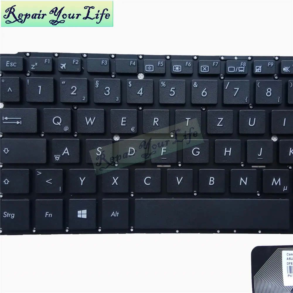 ASUS Q302 Q302LA Keyboard | IT BE GR Layout | German Italian Belgium ...