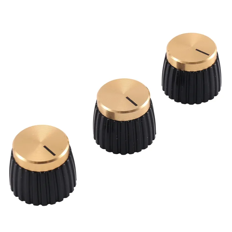10x Gold and Black Push-On Knobs Caps for Marshall Amplifier from Dhgate Violin Accessories ...
