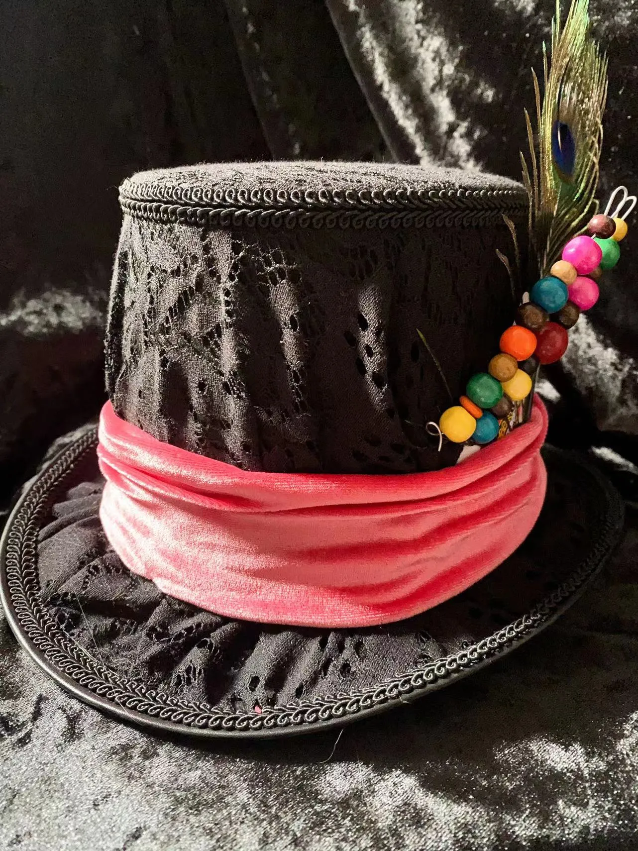 Mad c hatter Lace Pirate c hat for Stage Shows, Photography, and Studio ...