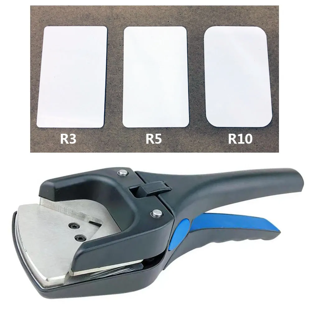 Heavy Duty Corner Hole Punch For PVC Cards, Tags & Photos R2, R3, R5 ...