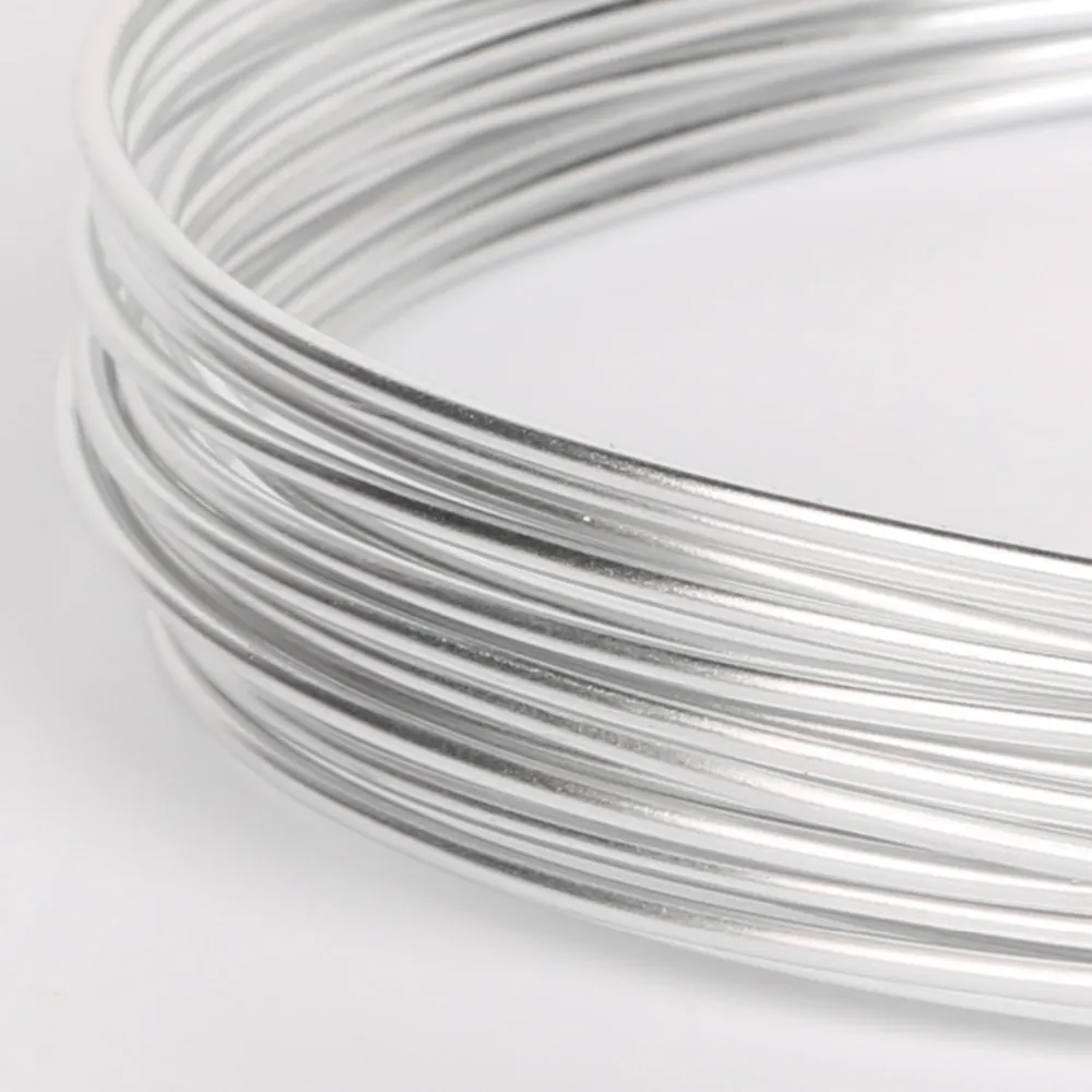 1mm-2.5mm Round Aluminum Wire for Jewelry Making - Soft Craft Wire for ...