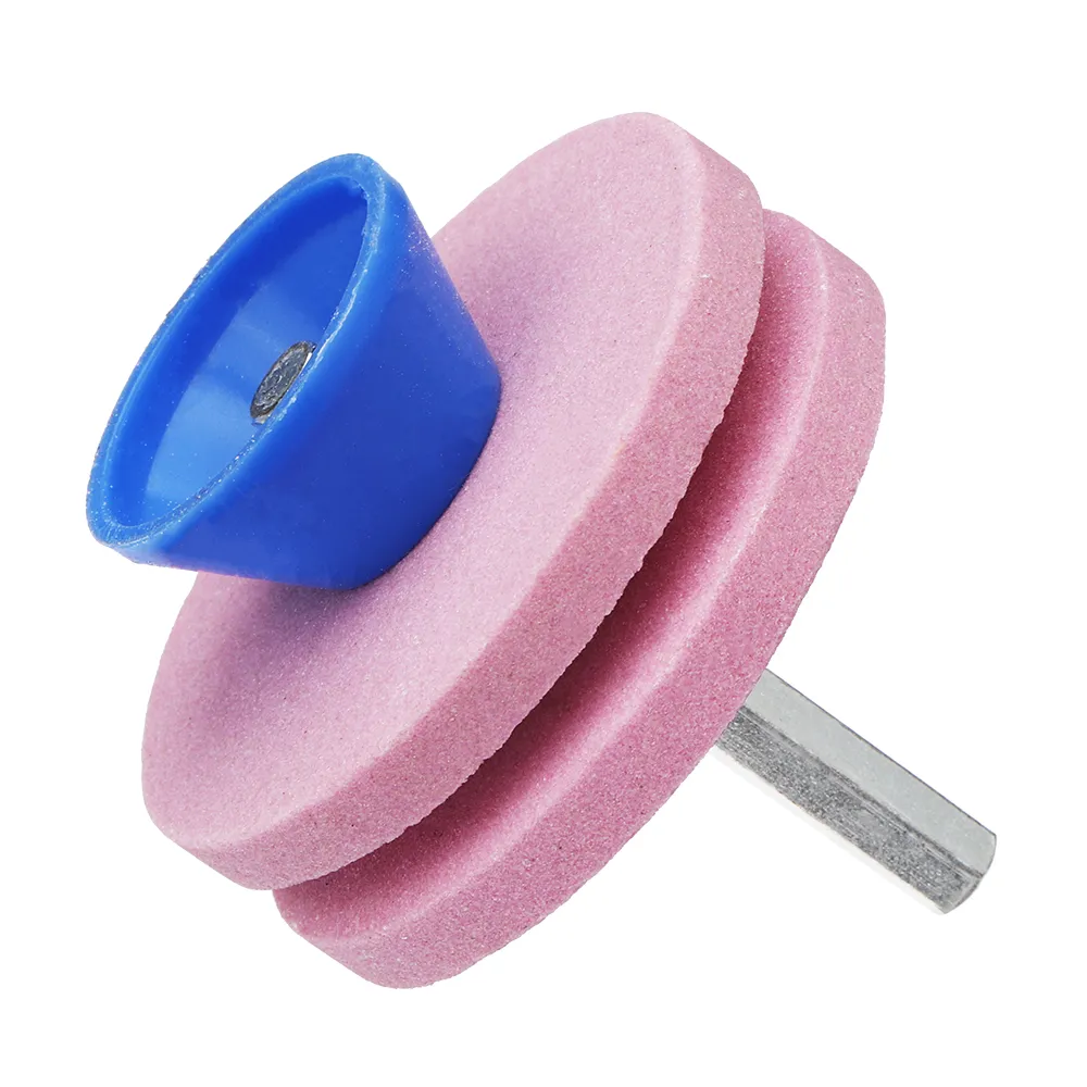 Lawn Mower Blade Sharpener Drill Attachment Rotary Grinding Cutter For ...