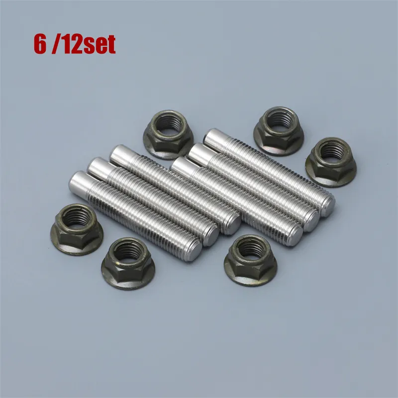 M10 Stainless Steel Exhaust Manifold Stud and Nut Kit for Subaru from ...