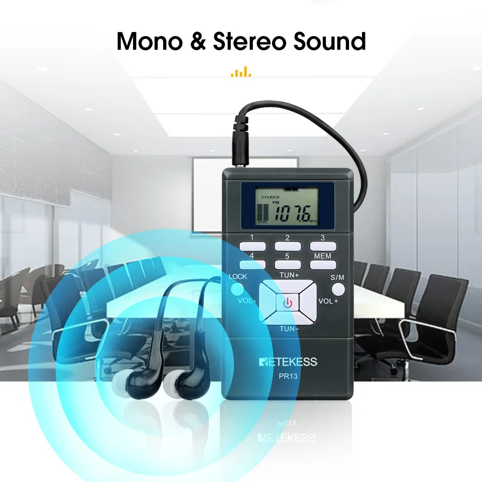 DHgate.com:Portable Digital FM Stereo Radio DSP Receiver - RRETEKESS ...