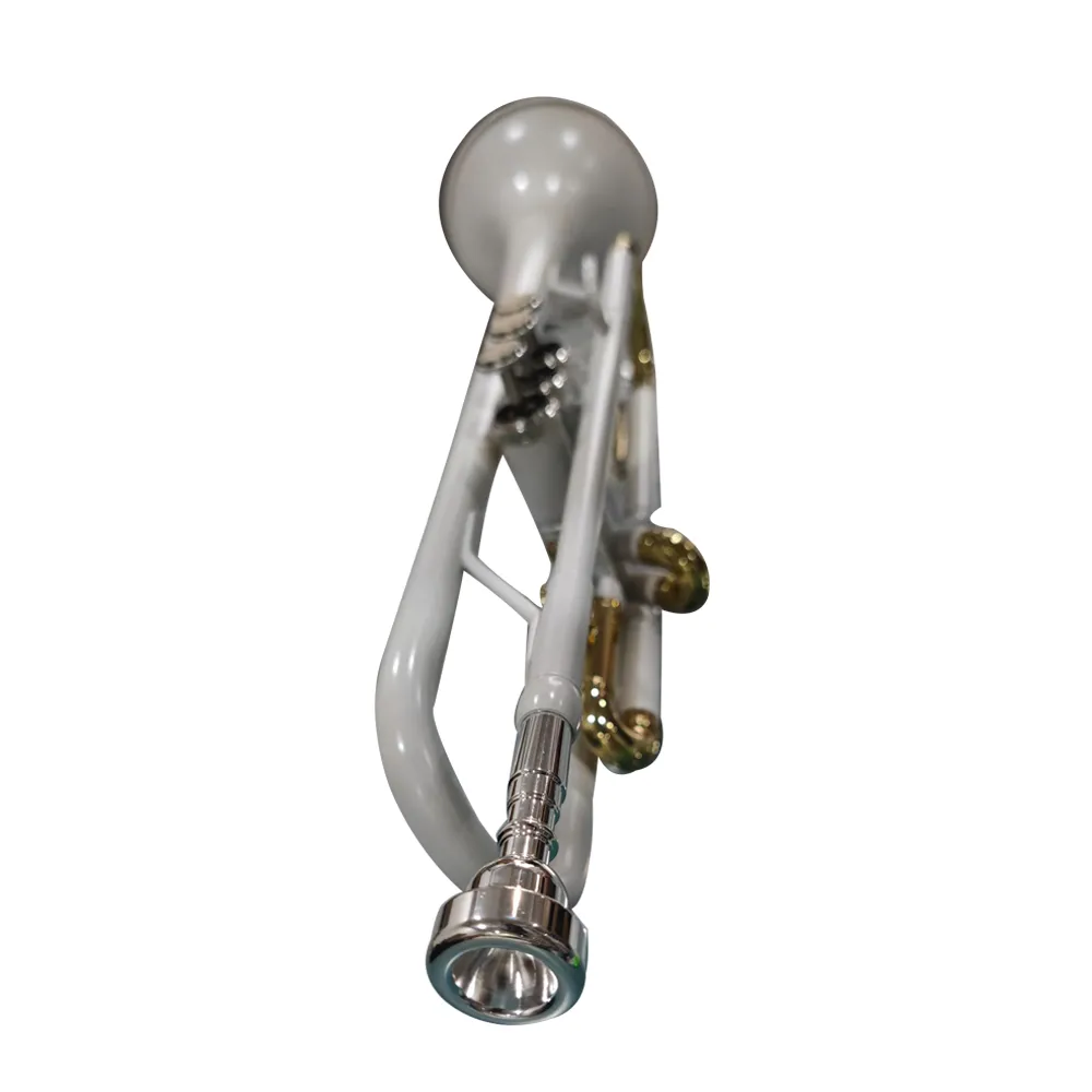 DHgate.com:SLADE Bb B Flat Gold Key Trumpet with Mouthpiece, Gloves ...