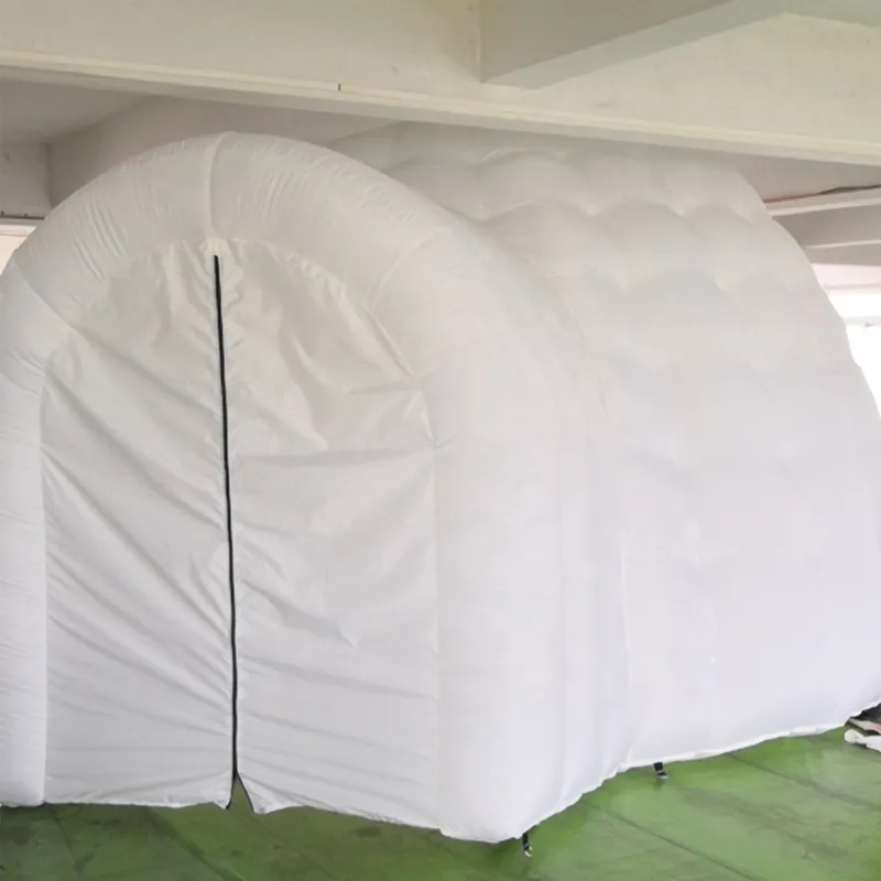 DHgate.com:Outdoor White Inflatable Dome Tent with Colorful LED Light ...