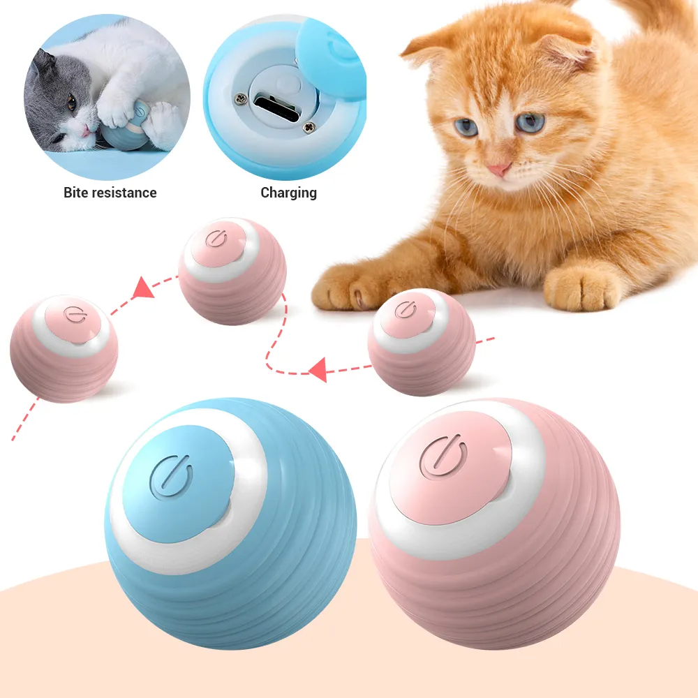 DHgate.com:Interactive Cat Toy Ball - Automatic Rolling, Self-Propelled ...