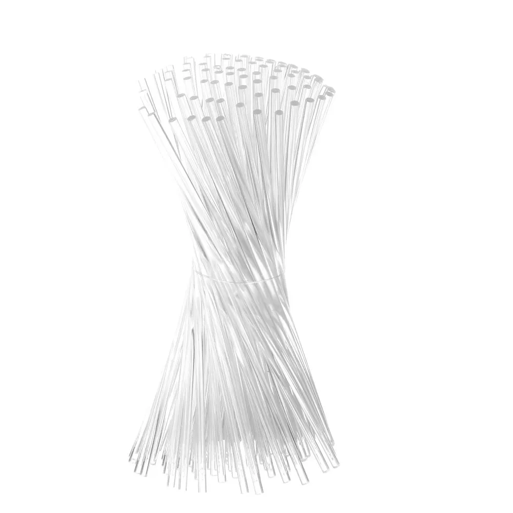 100 Clear Reusable Acrylic Lollipop Sticks - Perfect Cake Pop & Dessert ...
