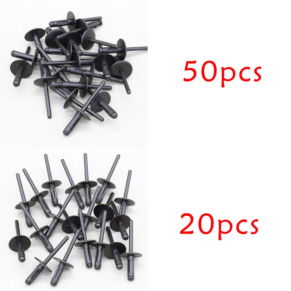 BMW Car black plastic rivets for Bumper Door Sill and Fender Liner ...