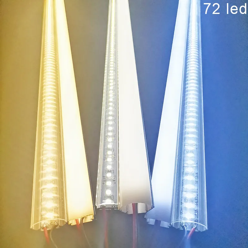 Super Bright 72 LED 50mm Aluminum Corner Profile Holder for LED Strip ...