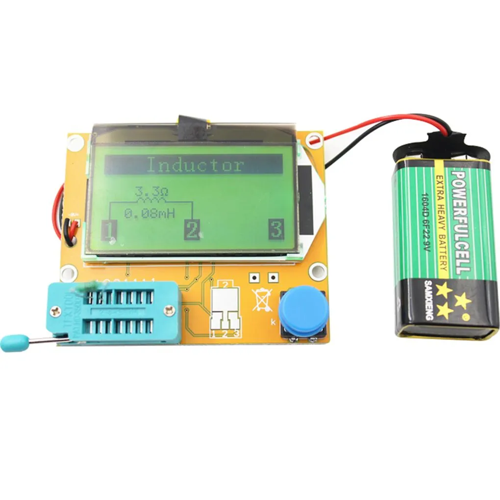 ESR Transistor Tester - LCD Screen Professional Testing Equipment for ...
