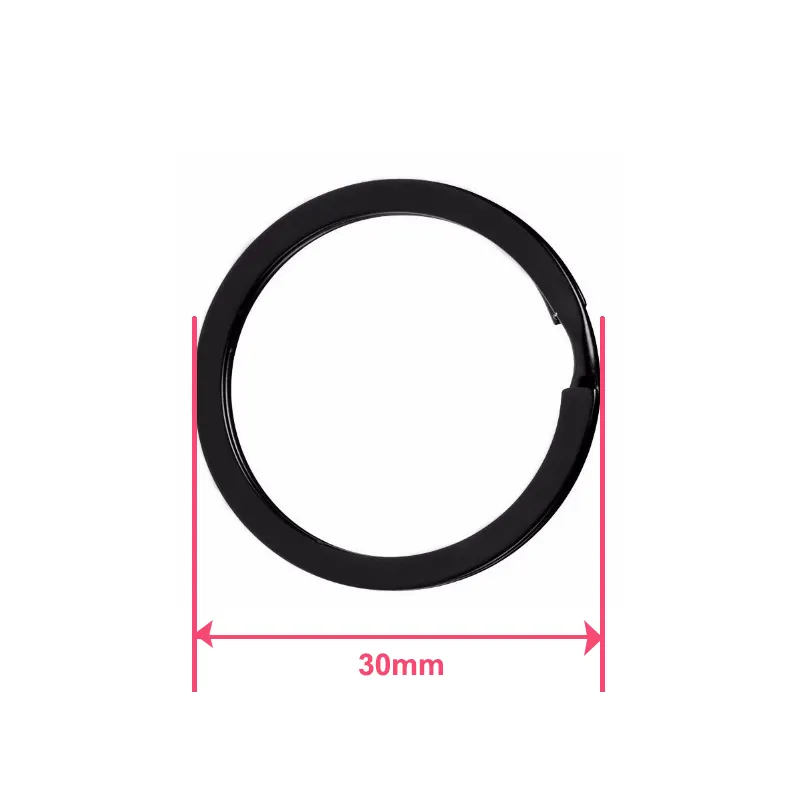 DHgate.com:Sturdy 12-Pack Silver Metal Key Rings for Home, Car, and ...