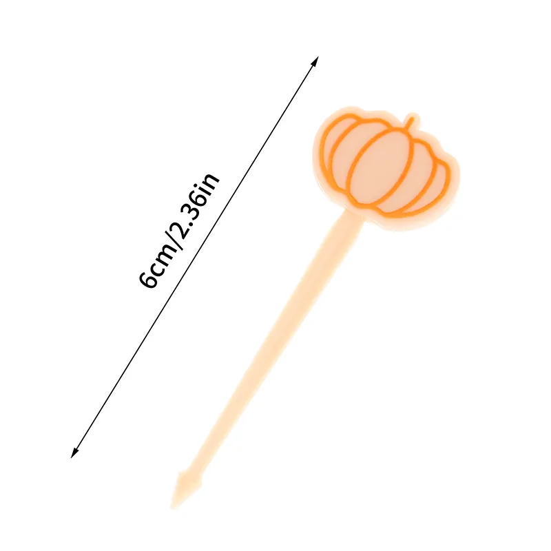 DHgate.com:Spooky Halloween Cocktail Picks: 50-Piece Fruit Fork Set for ...