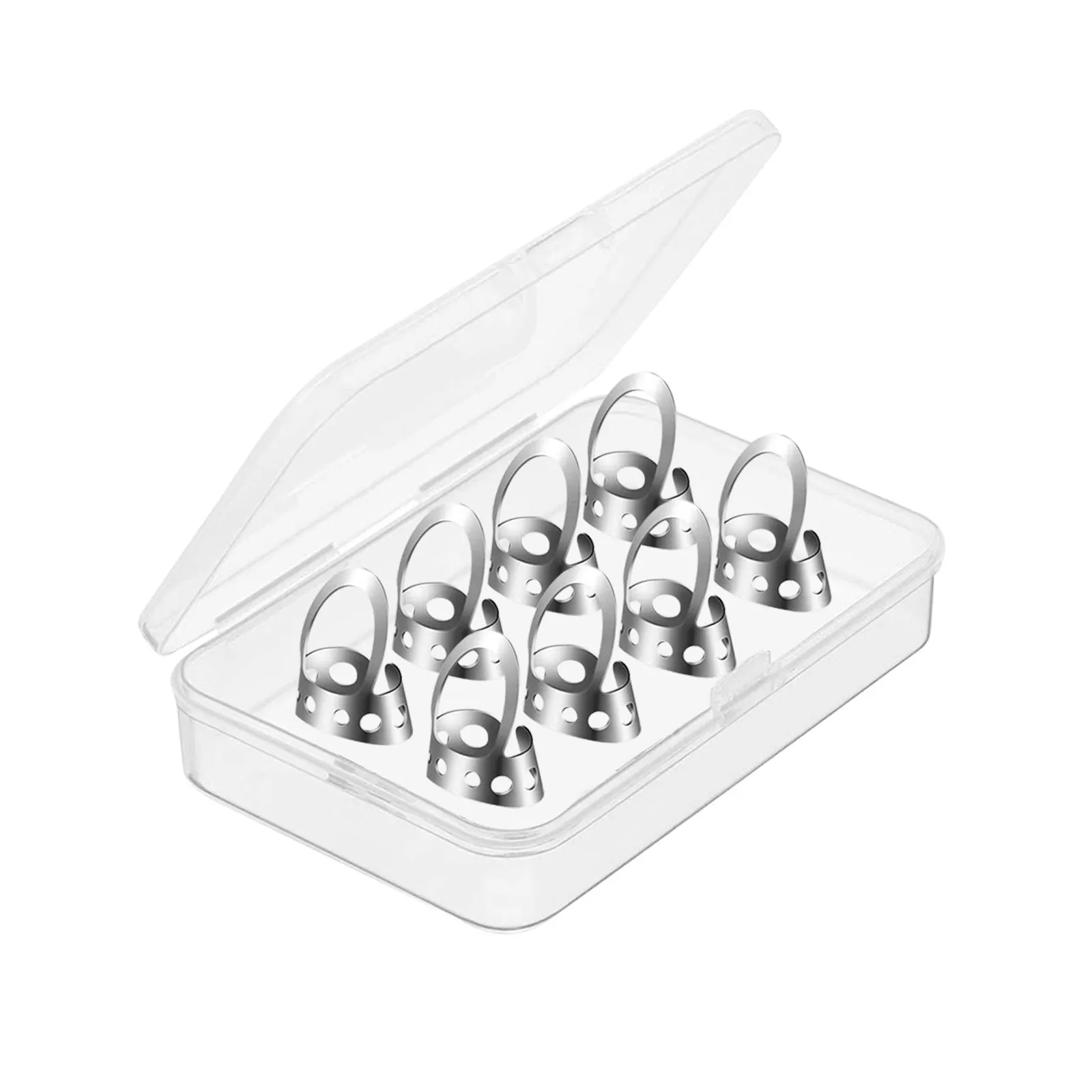 DHgate.com:8x Metal Open Design Thumb Finger Picks: Precision Plectrums ...