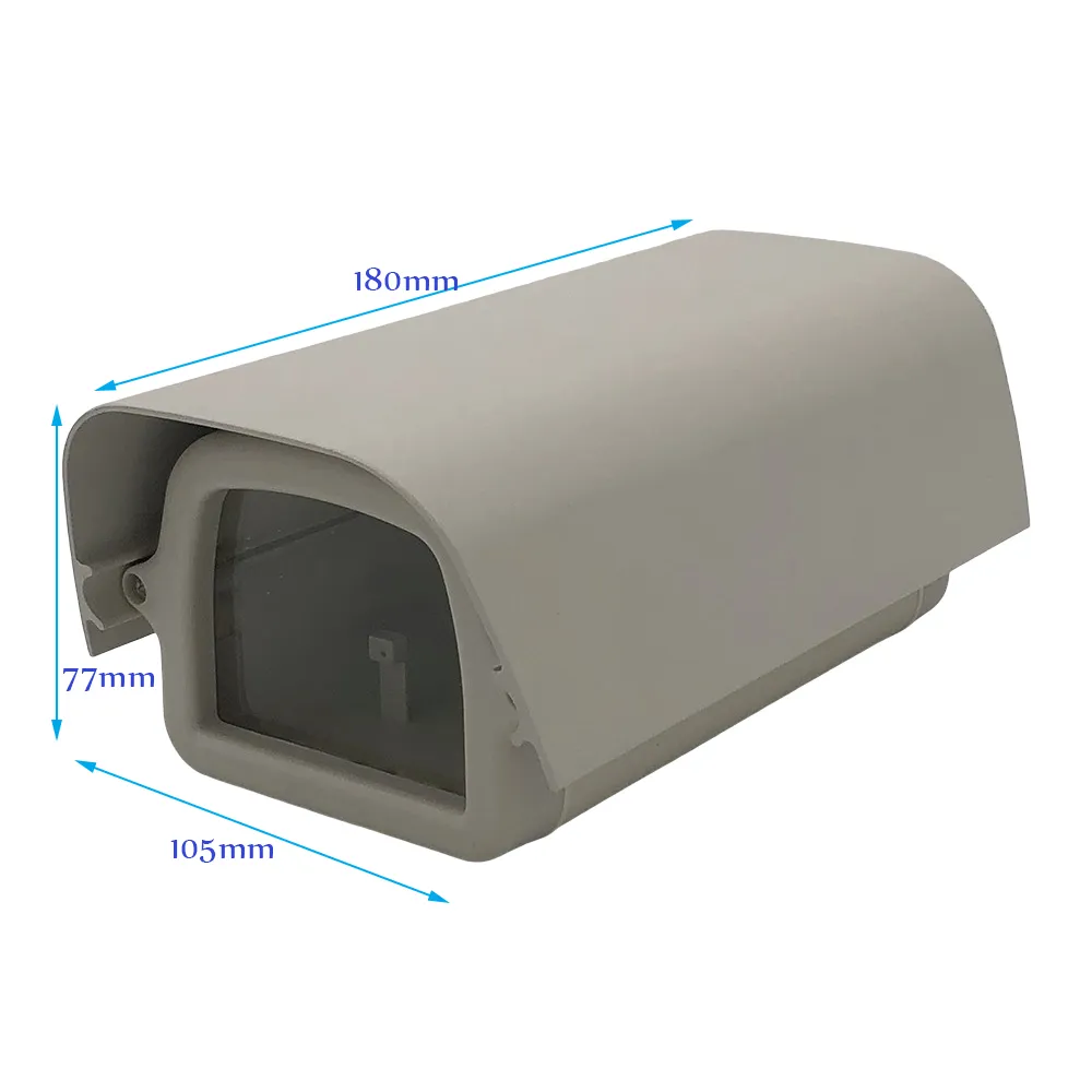 DIY Indoor Outdoor Mini CCTV Camera Housing Cover with Clear Glass ...