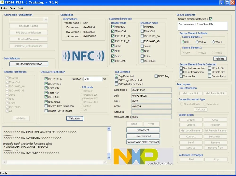 DHgate.com:NFC RFID Card Reader Writer PN544 Development Board Tag Develop Kits for Android ...