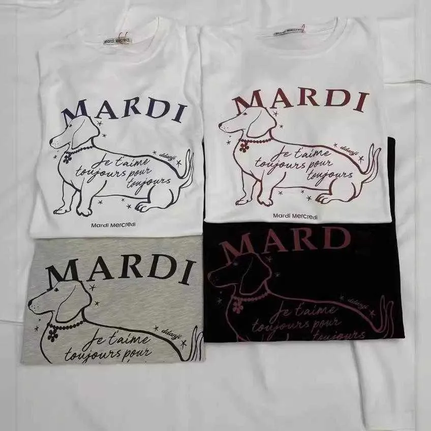 Korean Chinachic Mari Dachshund Dog Daisy Kim Goh Yin Printed Short ...