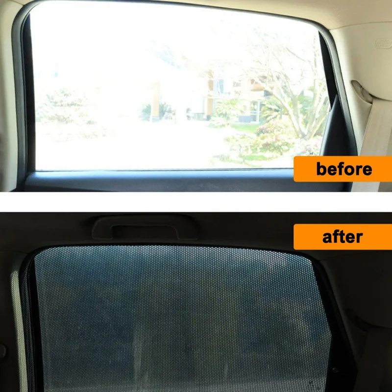 DHgate.com:Car Side Window Sun Shade: 2/4Pcs Black PVC Sunshades with ...