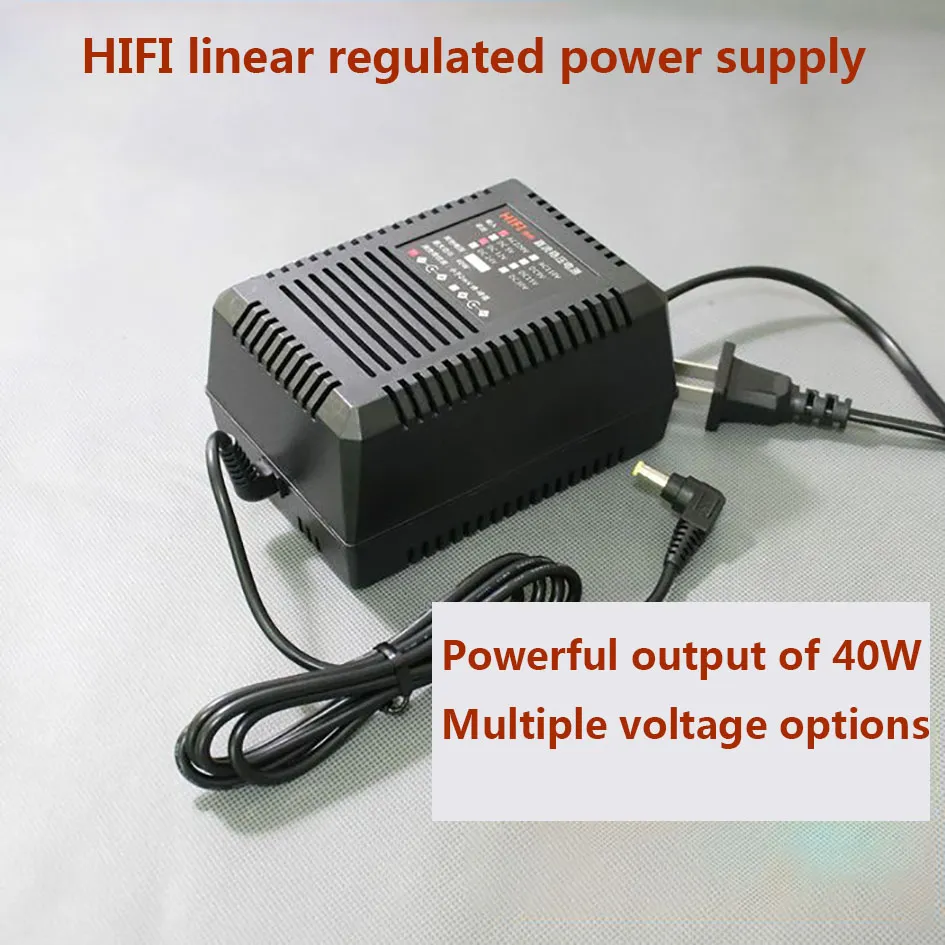 LPS 40W Linear Regulated Power Supply Ultra Low Ripple DC PSU For Radio ...