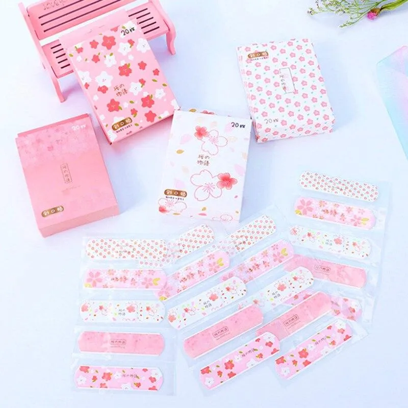 DHgate.com:20Pcs Waterproof Adhesive Bandages: Cute First Aid Stickers ...