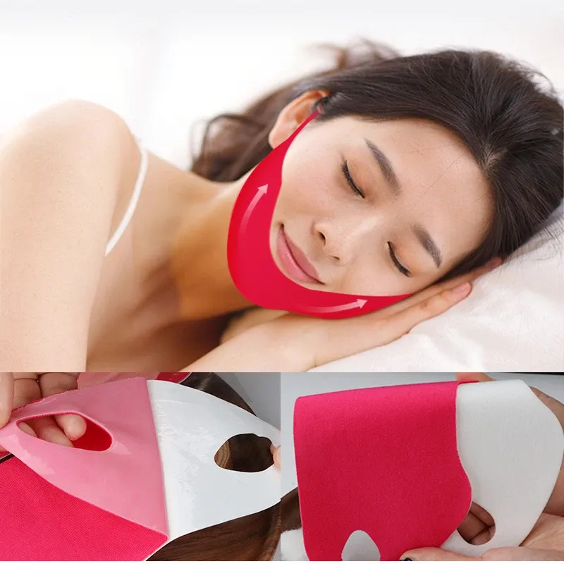 DHgate.com:2024 V-Shape Facial Slimming Mask: Chin & Cheek Lift-Up Anti ...